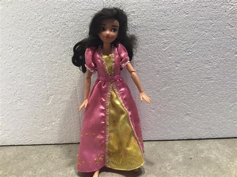 Disney Elena Of Avalor Princess Isabel Doll Pink Dress 9 5 Etsy
