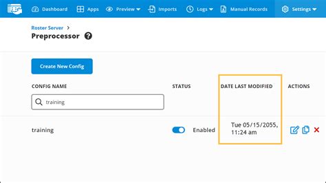 Roster Server Release Notes
