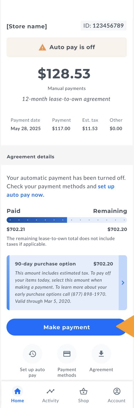 Payments Progressive Leasing
