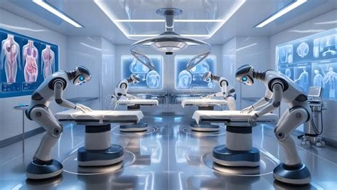Ai And Technology Innovations Cutting Edge Ai And Robotic Surgery Technology Stock
