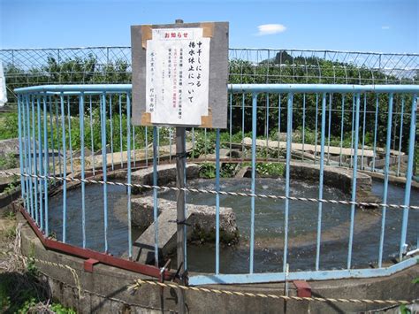 長峯第 揚水機円筒分水工 円形分水工