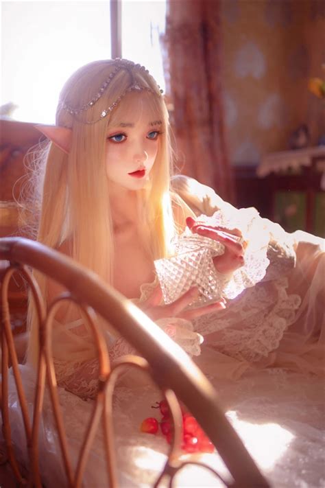 Anime Blonde Elf Sex Doll Alani 150cm Movable Jaw With Oral Structure Sex Doll Australia