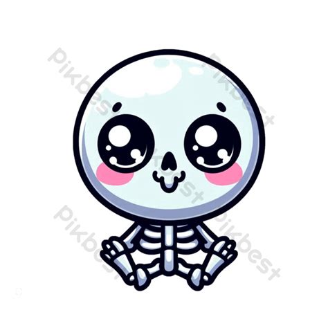 Cute Skeleton Png Png Images Png Free Download Pikbest