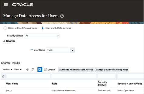 set up business unit access to users and roles