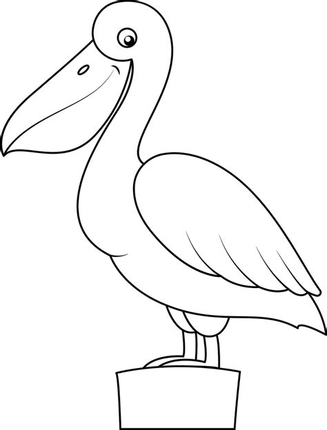 Pelican Printable Template Free Printable Paper Сraft Templates