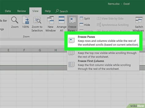 como congelar células no excel 9 passos com imagens