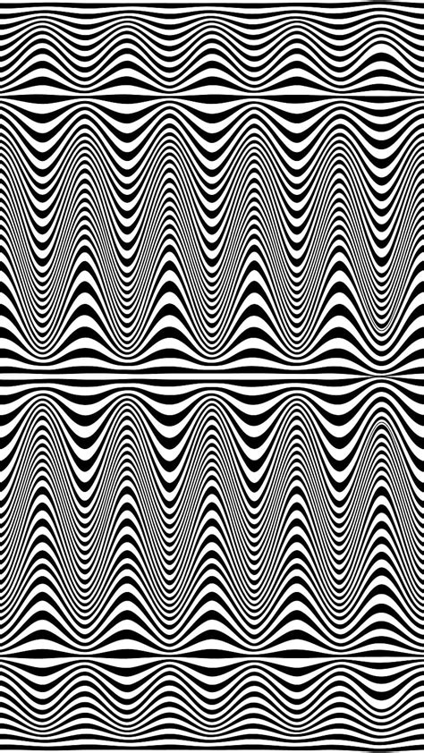 Black And White Trippy Patterns