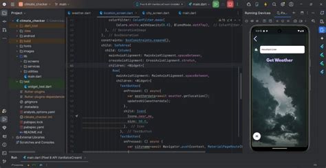 Flutter Dart Appdevelopment Openweatherapi Mobileapps Weatherapp