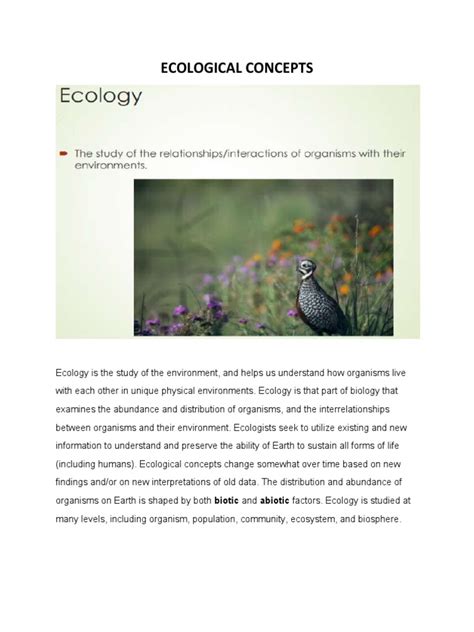 Lecture 1 Pdf Ecosystem Ecology