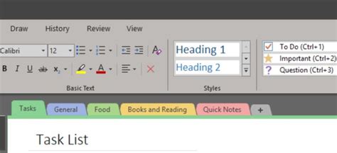 How I Work Using OneNote For My Daily Task List Task List One Note Microsoft Task