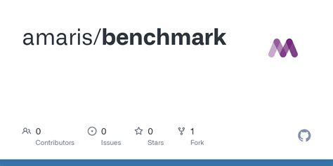 Github Amarisbenchmark