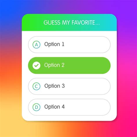 Premium Vector Survey Flat Color Survey Layout Vector Illustration