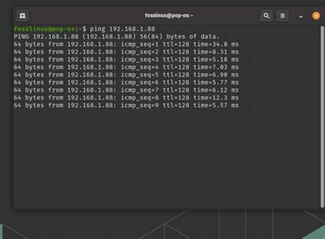 How To Install And Use The Ping Command In Linux