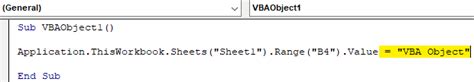 Vba Object How To Use Object In Excel Vba With Examples