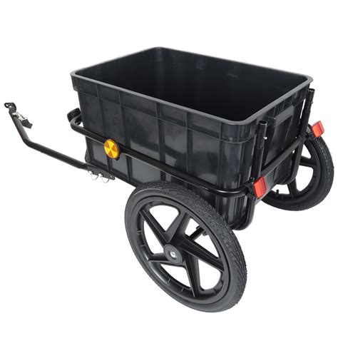 Living Source International 2 In 1 Bike Cargo Trailer And Pushcart