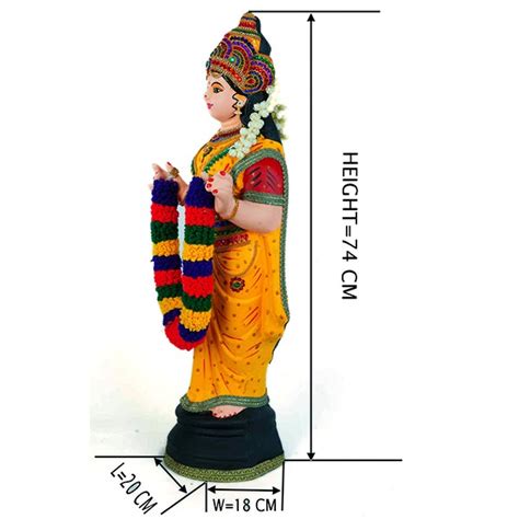 Rukmini Idols Online At Lowest Price Yellow Swayamvaram