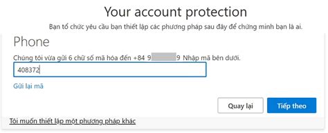 Tăng cường bảo vệ Microsoft email bằng OTP MFA Công ty TNHH Dịch vụ Công nghệ Vạn Xuân