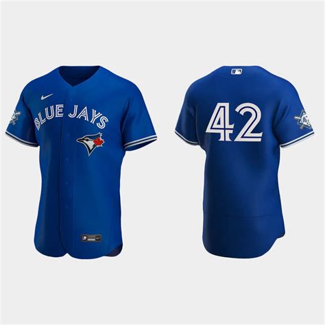 Toronto Blue Jays Jackie Robinson Day Jersey Royal Katinatsports Store