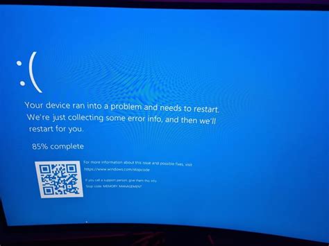 Finished Building My First Pc But Now Getting Bsod Stopcode Memory Management Rpcbuildhelp