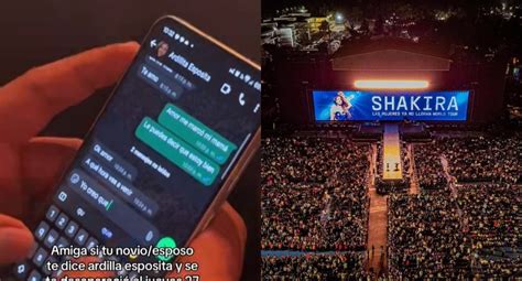 Descubrieron Infidelidad En Concierto De Shakira Y Las Redes Se Volcaron A Buscar A La Enga Ada