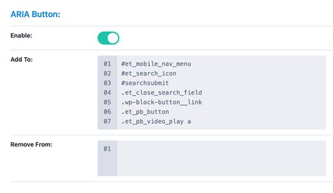 Accessibility Attributes Divi Modules