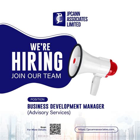 Nowhiring Businessdevelopment Careeropportunity Jpcann Associates