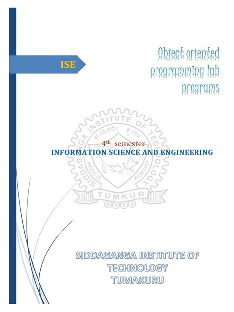 Oops Lab Pdf Volume Method Computer Programming