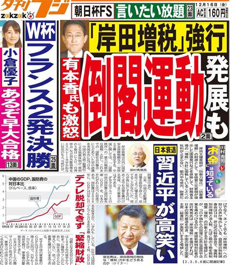 こちら夕刊フジ編集局さんの人気画像 ついふぁん！