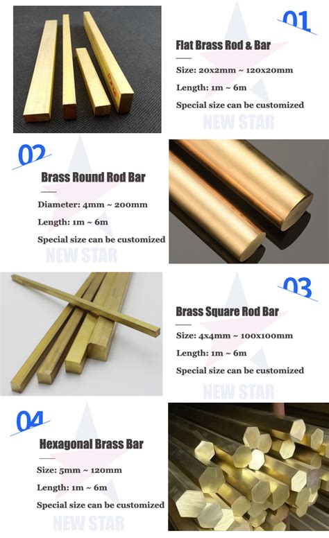 Brass Flat Bar Flat Brass Bar New Star
