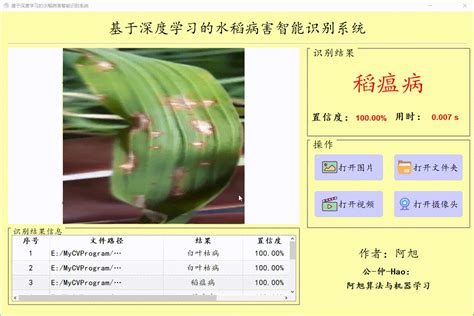 基于yolov8深度学习的水稻叶片病害智能诊断系统【python源码pyqt5界面数据集训练代码】深度学习实战阿旭的技术博客51cto博客