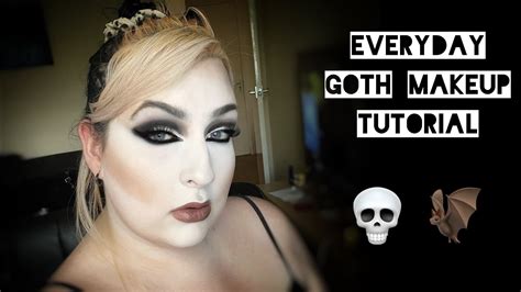 My Everyday Goth Makeup Tutorial Youtube