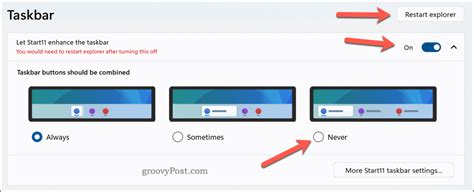 How To Ungroup The Taskbar In Windows 11