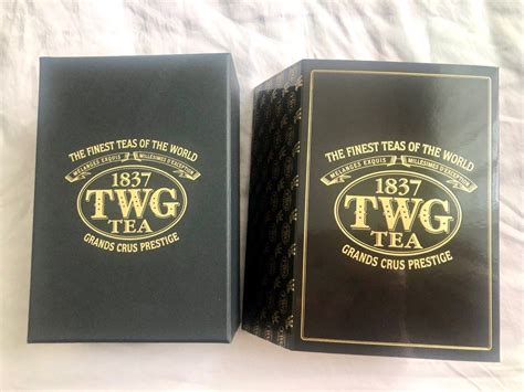 Twg Tea T Box Empty Food And Drinks T Baskets And Hampers On Carousell