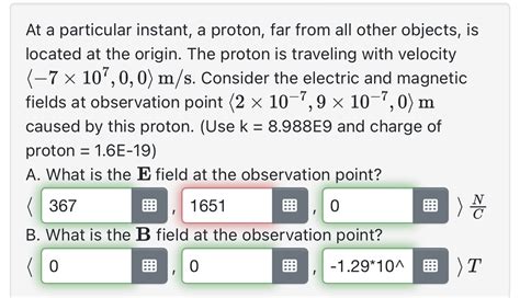 At A Particular Instant A Proton Far From All Other