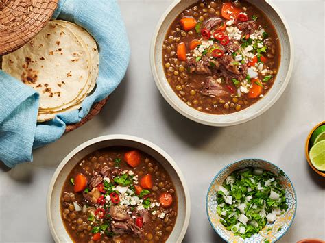 Receta De Sopa De Lentejas Mexicana