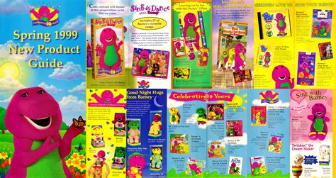 Barney Spring 1999 New Product Guide By Bestbarneyfan On Deviantart