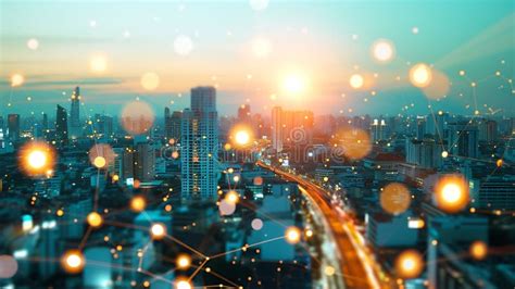 Generative Ai Energy Digitalization Smart City With Wireless Network And Connection Technology