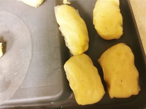 감자 품은 라이스페이퍼 요리 튀김