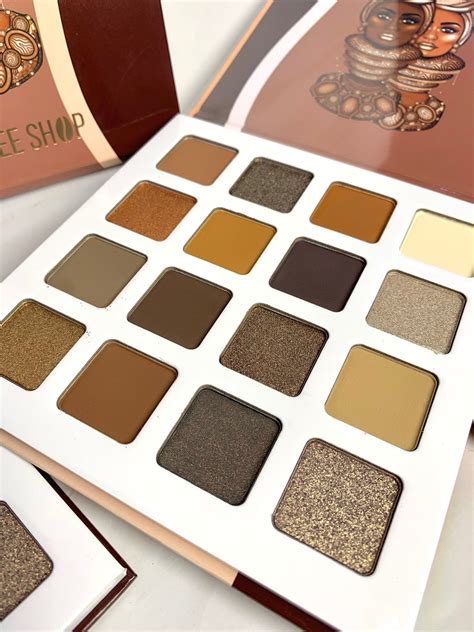Juvias Coffee Shop Eyeshadow Palette Nana Hawa Beauty