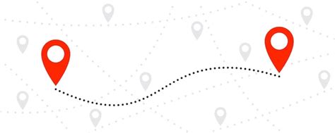 지리적 위치 아이콘 지도 핀 기호 방향 도로 배경 장소 마커 탐색 위치 목적지 주소 Gps 태그 평면 색상 벡터 기호 프리미엄 벡터