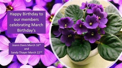 Its Time To Celebrate Our March Member Birthdays Joann Davis 3 16 And
