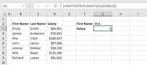 Case Sensitive Lookup In Excel Step By Step Tutorial