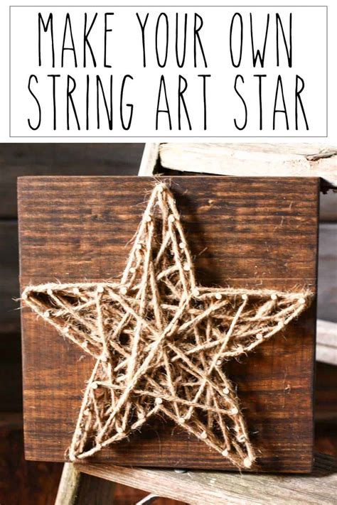 Diy String Art Star