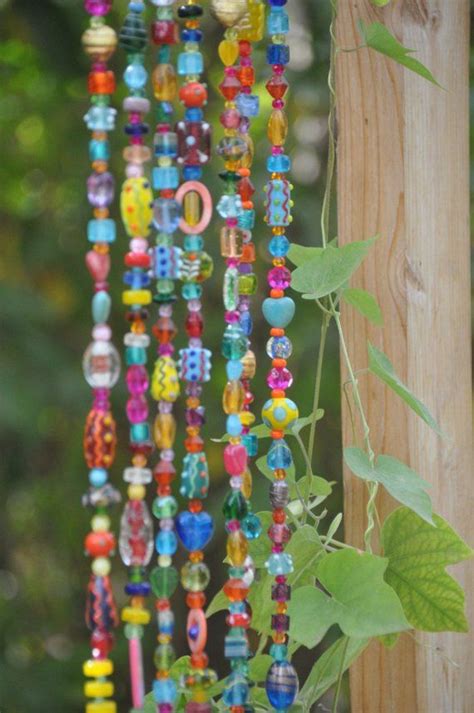Unique Home Decor Colorful Bohemian Glass Beaded Strings With Bells Colorful Beaded Curtain