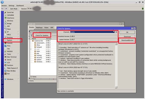 Starting Mikrotik And Updateupgrade Firmware Nanosofttech