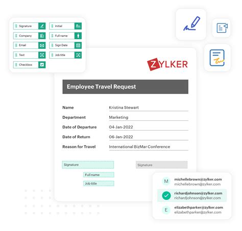 Document Merge Zoho Forms