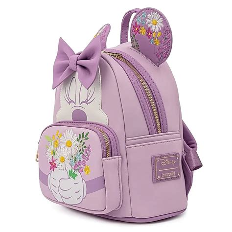Disney Minnie Mouse Shoulder Bag Whimsical Loungefly Purse For Women