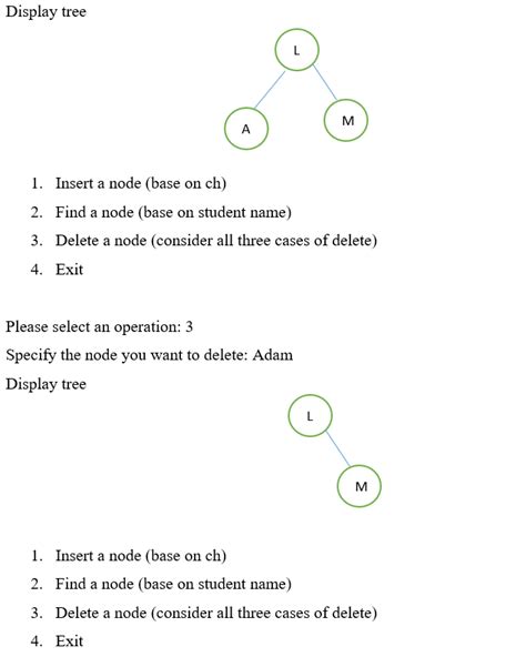 Solved 1 Write A Program To Implement A Character Based