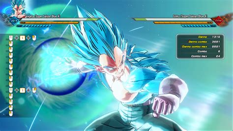 Vegeta Super Saiyan Blue 4 Added Slot Xenoverse Mods