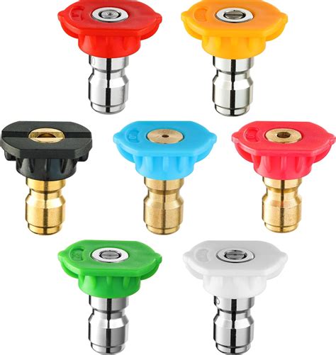 Greenworks Universal Pressure Washer Nozzle Tips 4 Pack